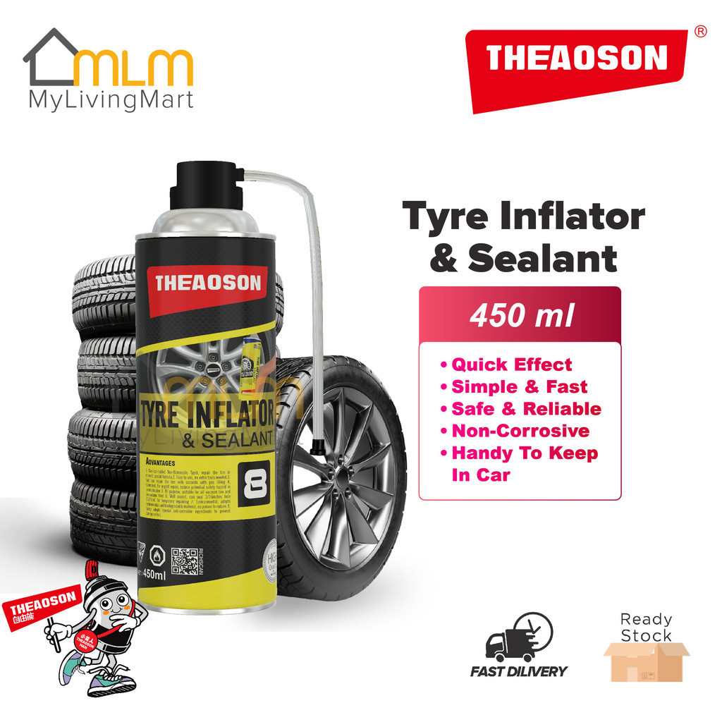 THEAOSON Emergency Tyre Weld Tyre Sealer Inflator Tyre Sealant Tire Rapid Rescue Tire Puncture ...