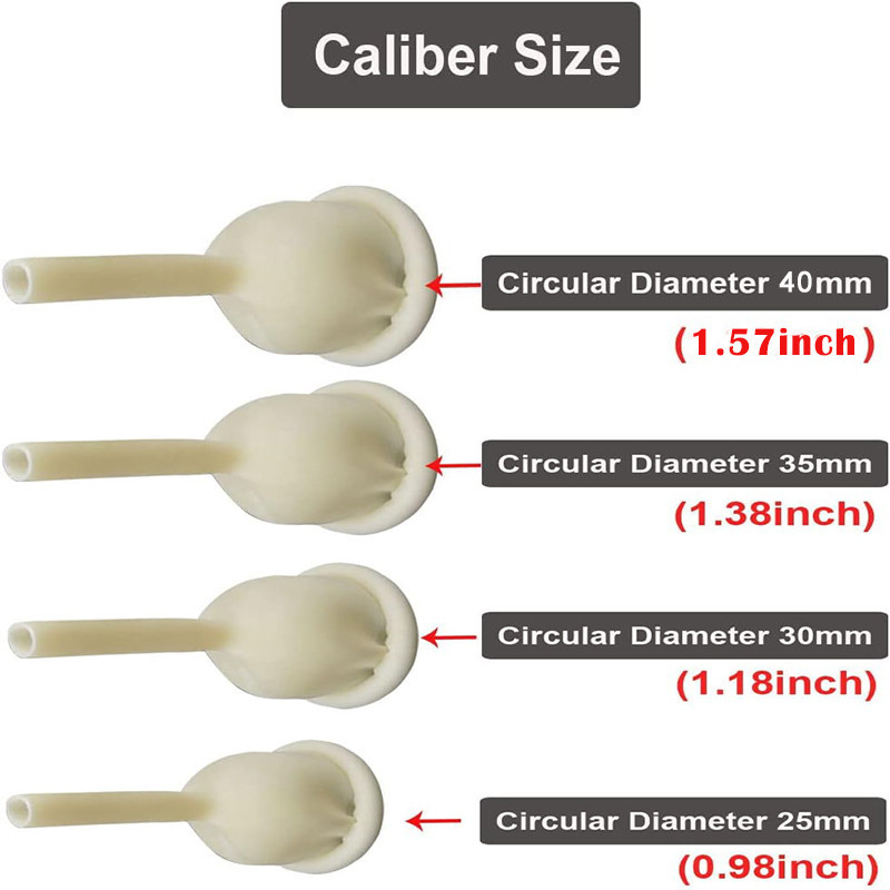 Men's latex urinal Latex Condom Catheter Urine Bag//Urinary Drainage ...