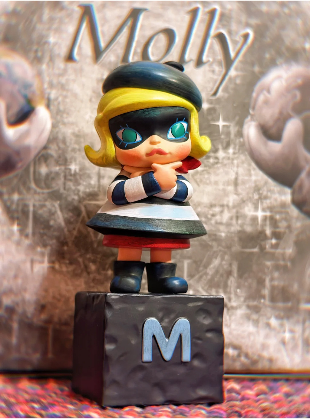 POP MART MOLLY Anniversary Statues Classical Retro Series Hidden ...