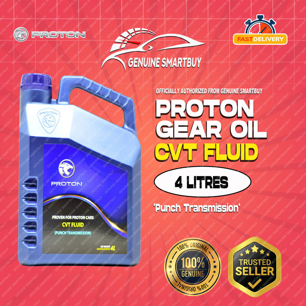 Proton Gear Oil ATF CVT Minyak Gearbox Auto Wira Saga Persona Waja X50 ...