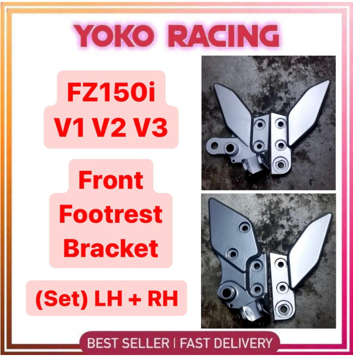 YAMAHA FZ150 FZ150i FZ 150 150i OLD NEW FRONT FOOTREST BRACKET SET LH ...