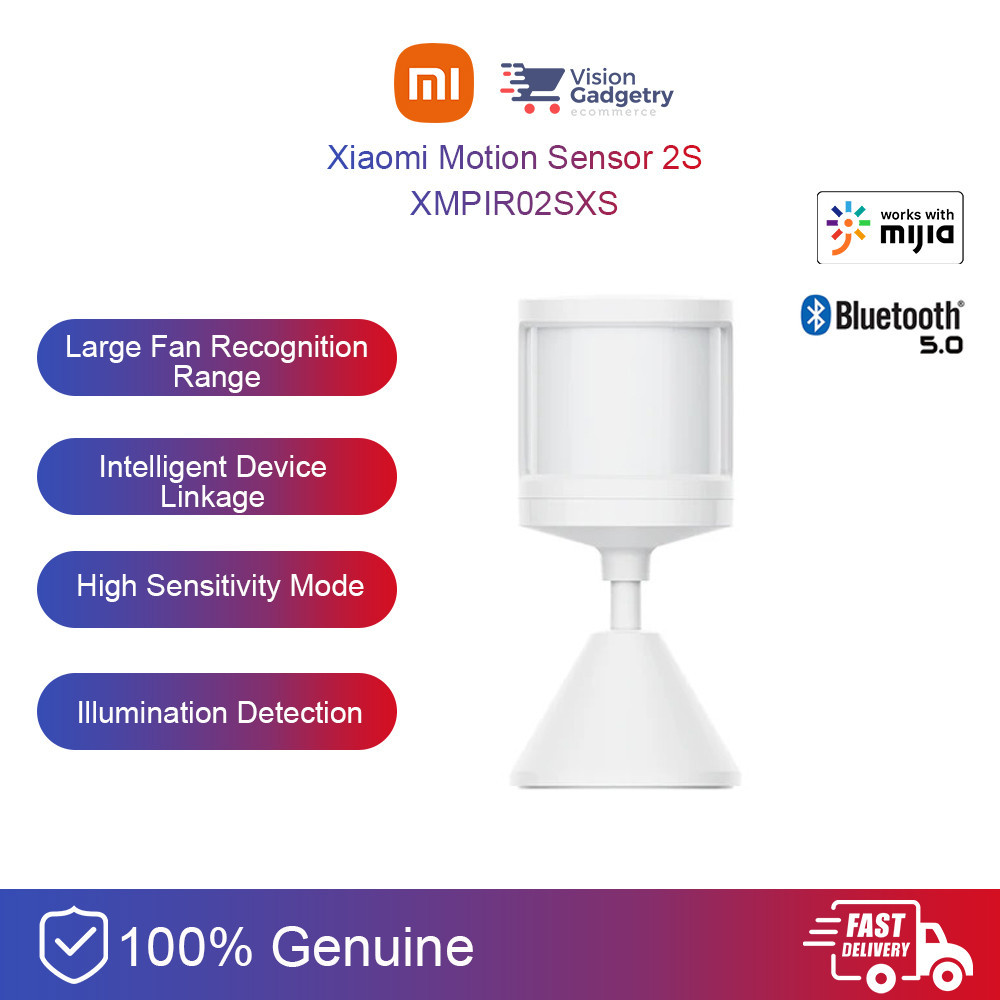 Xiaomi Mi Smart Home Smarthome Human Motion Body Sensor 2S Bluetooth 5. ...