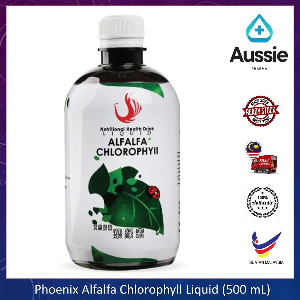 PHOENIX Alfalfa Chlorophyll Liquids 500 ml 凤凰叶绿素 (500ml) | Shopee Malaysia