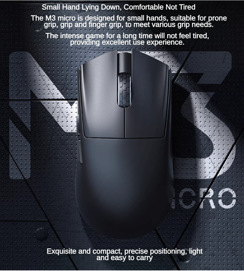 Darmoshark M3 MICRO PRO 3950DE Small Hand Grasp 42g lightweight mouse E ...
