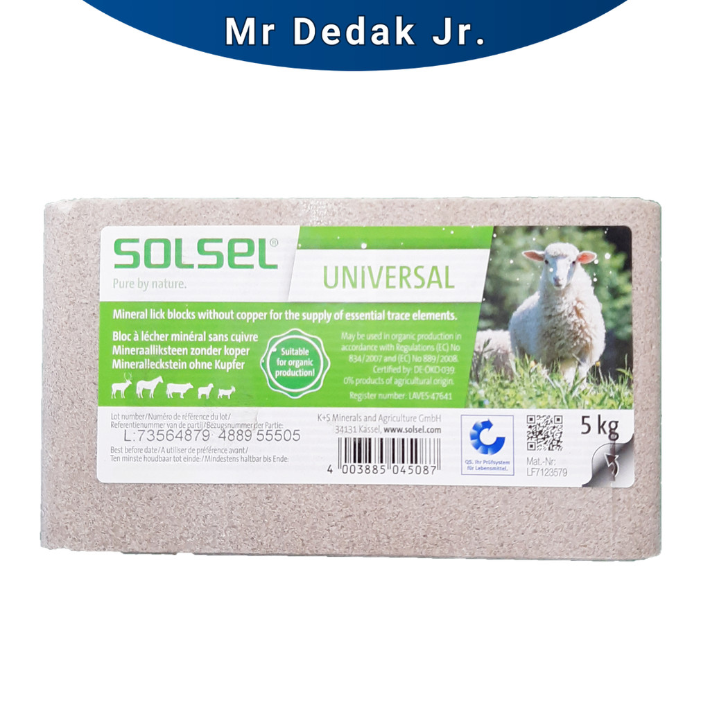 [5KG] SOLSEL UNIVERSAL | Garam Mineral Ternakan Kualiti Import Premium ...