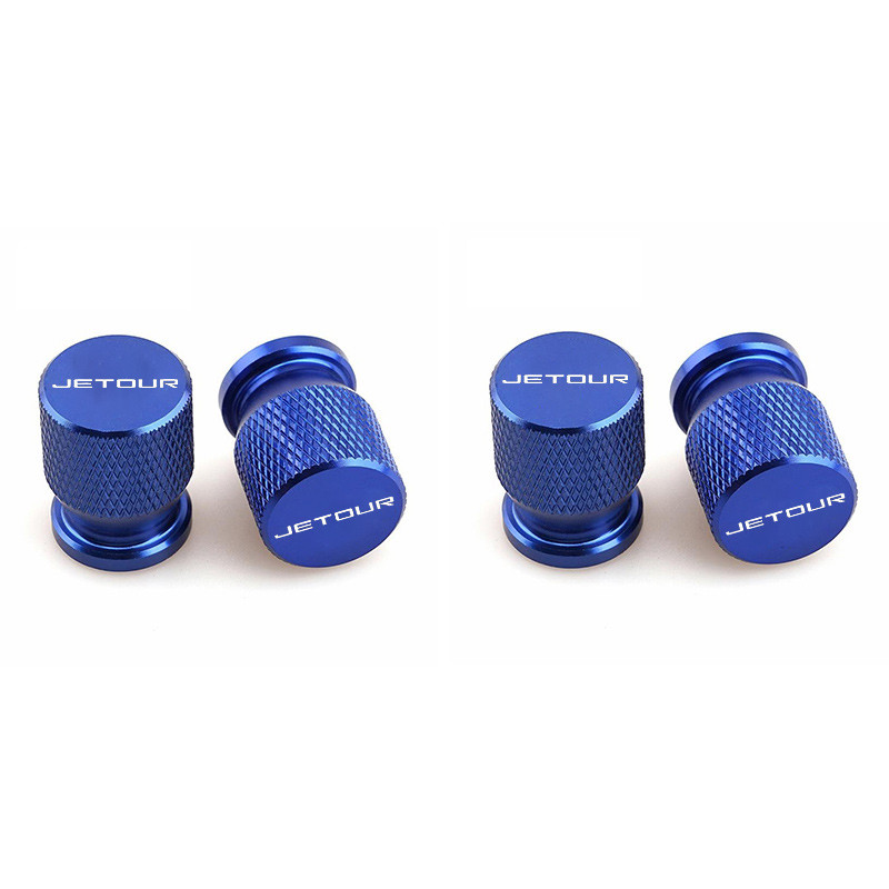 4pc Metal Car Tire Valve Cap Car Tyre Air Stems Cover For Chery Jetour ...