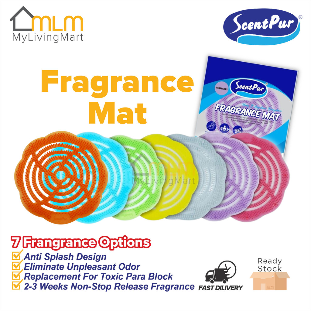 ScentPur Fragrance Mat Urinal Screen Freshening Pad For Washroom Pad ...