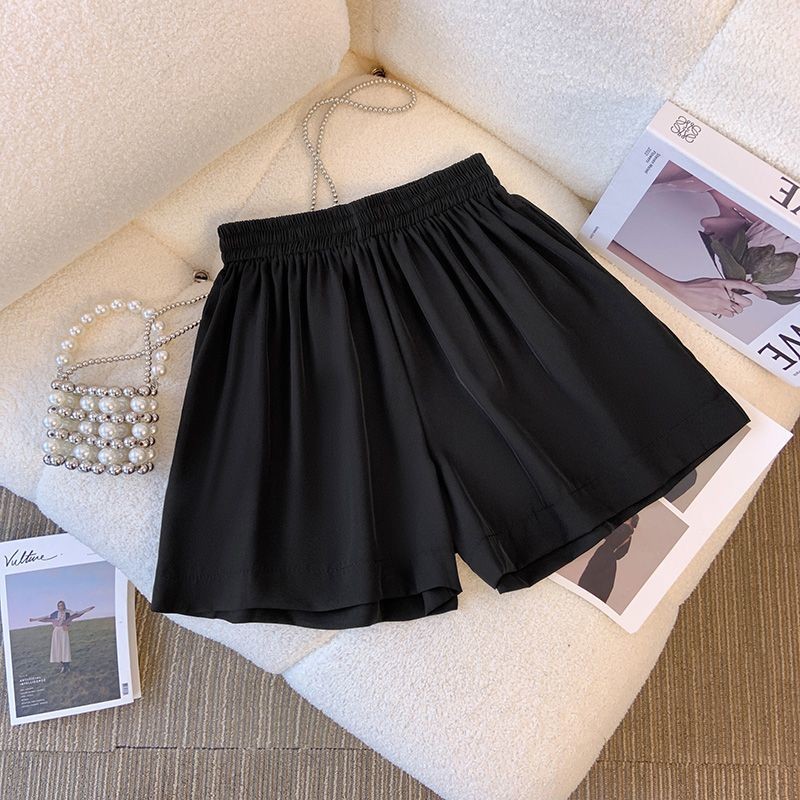 [High Waist Slimmer Look] Extra Large Size 150kg Black High Waist a ...