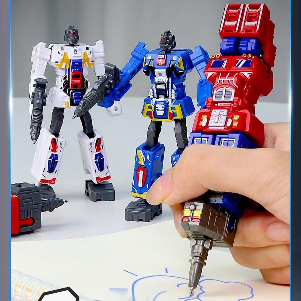 Creative Robot Transforming Toy Pen Student Boy Funny Neutral Pens ...