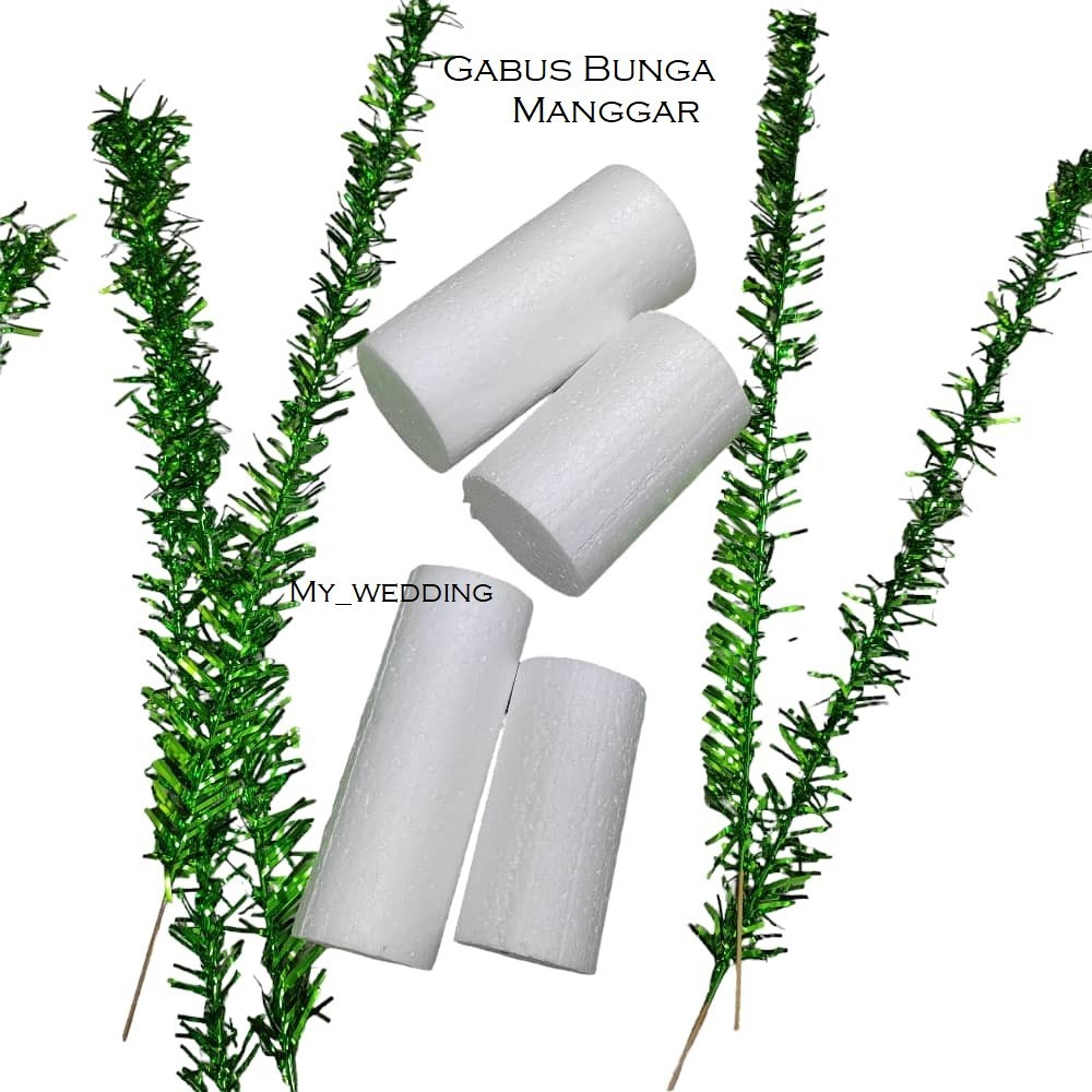 Gabus Cylinder untuk Cucuk Bunga Manggar / Polifoam Sirih Junjung ...