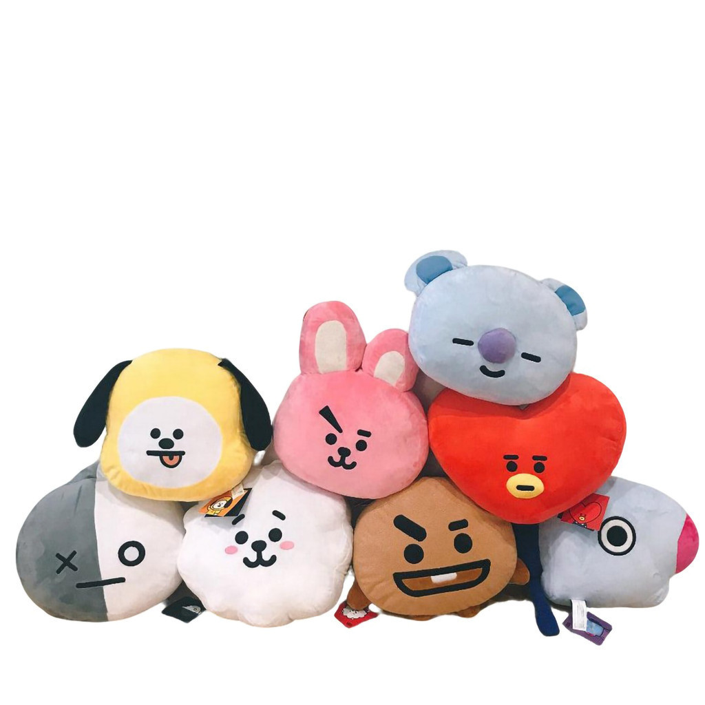 BTS Cushion pillow Stuffed toy Cooky Tata Chimmy RJ Shooky For Kids ...