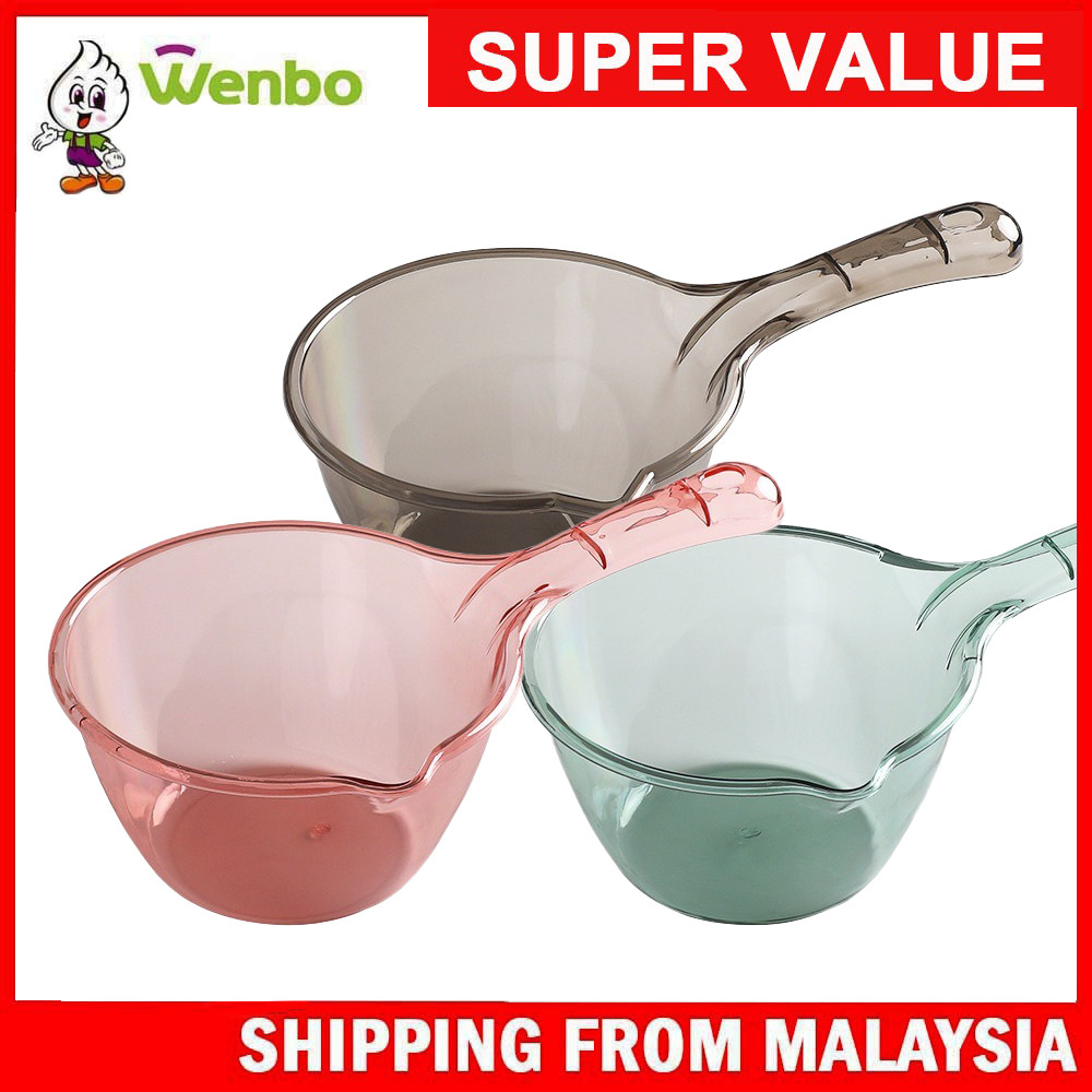 Wenbo Household Kitchen Unbreakable Water Dipper Thickens Long-Handled ...