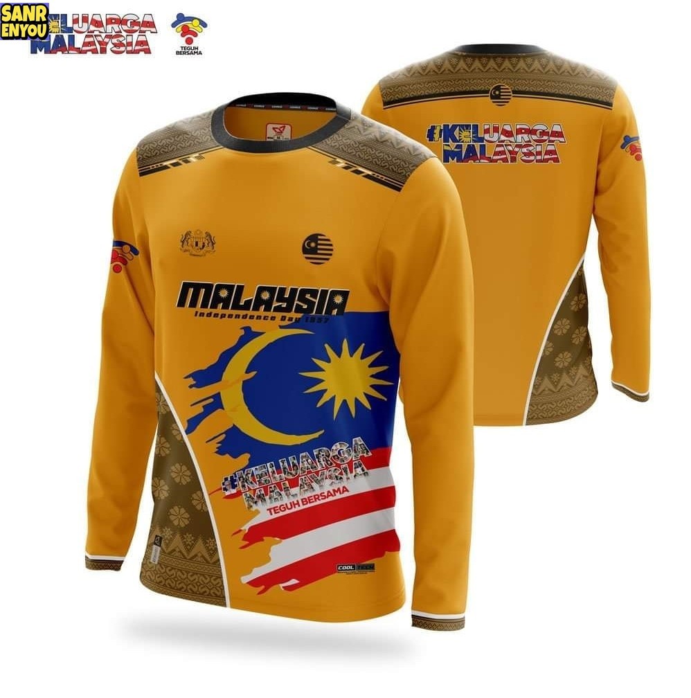 【SAN REN YOU】2024 NEW DESIGN Merdeka 67 Tahun 2024 Sublimation Tshirt ...
