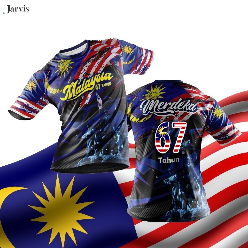 JARVIS--MERDEKA 67 SHIRTS (MALAYSIA MERDEKA 67 2024 SPECIAL DESIGN ...