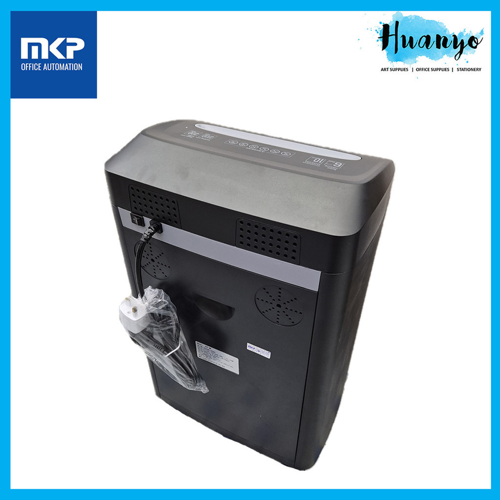 MKP SHP-M6 Paper Shredder with Wastebasket (Cross Cut, Shredder Machine ...