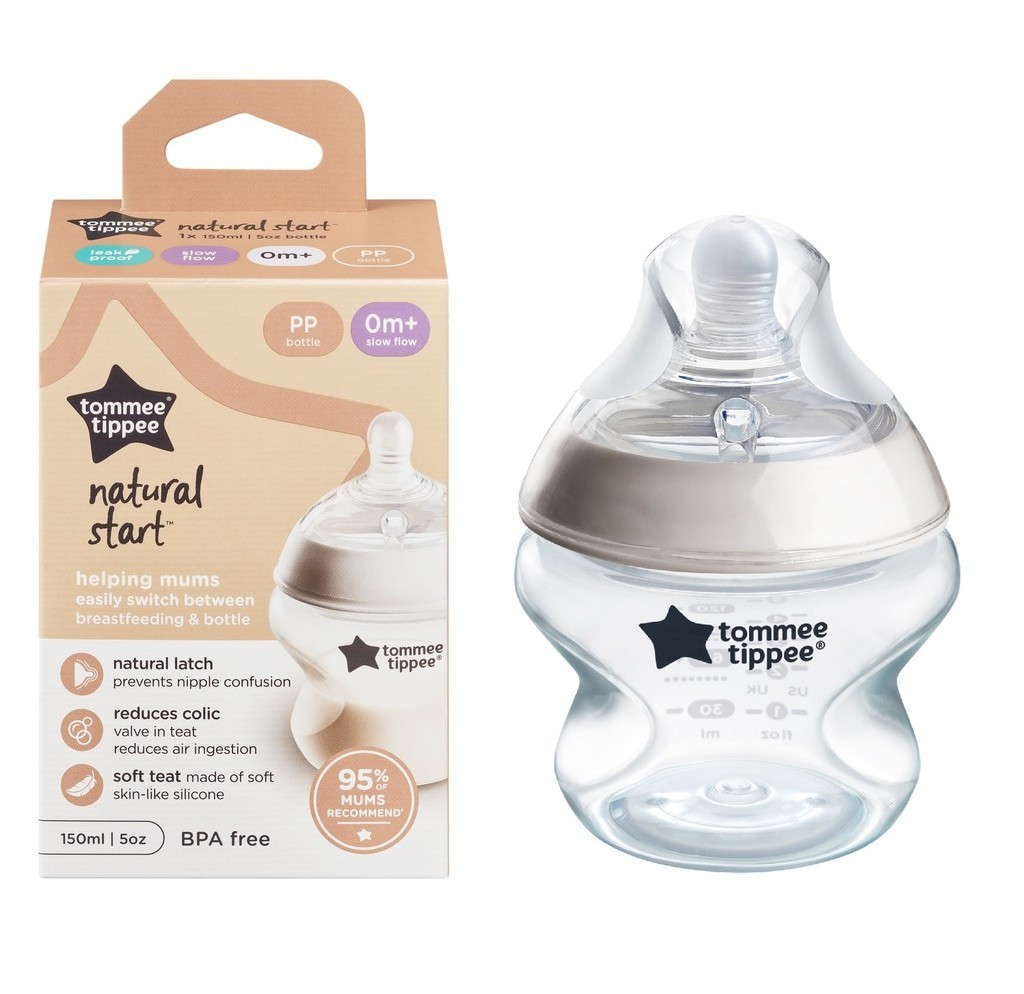 Tommee Tippee Natural Start Closer To Nature PP Bottle With Box (150ml/5oz) | Shopee Malaysia