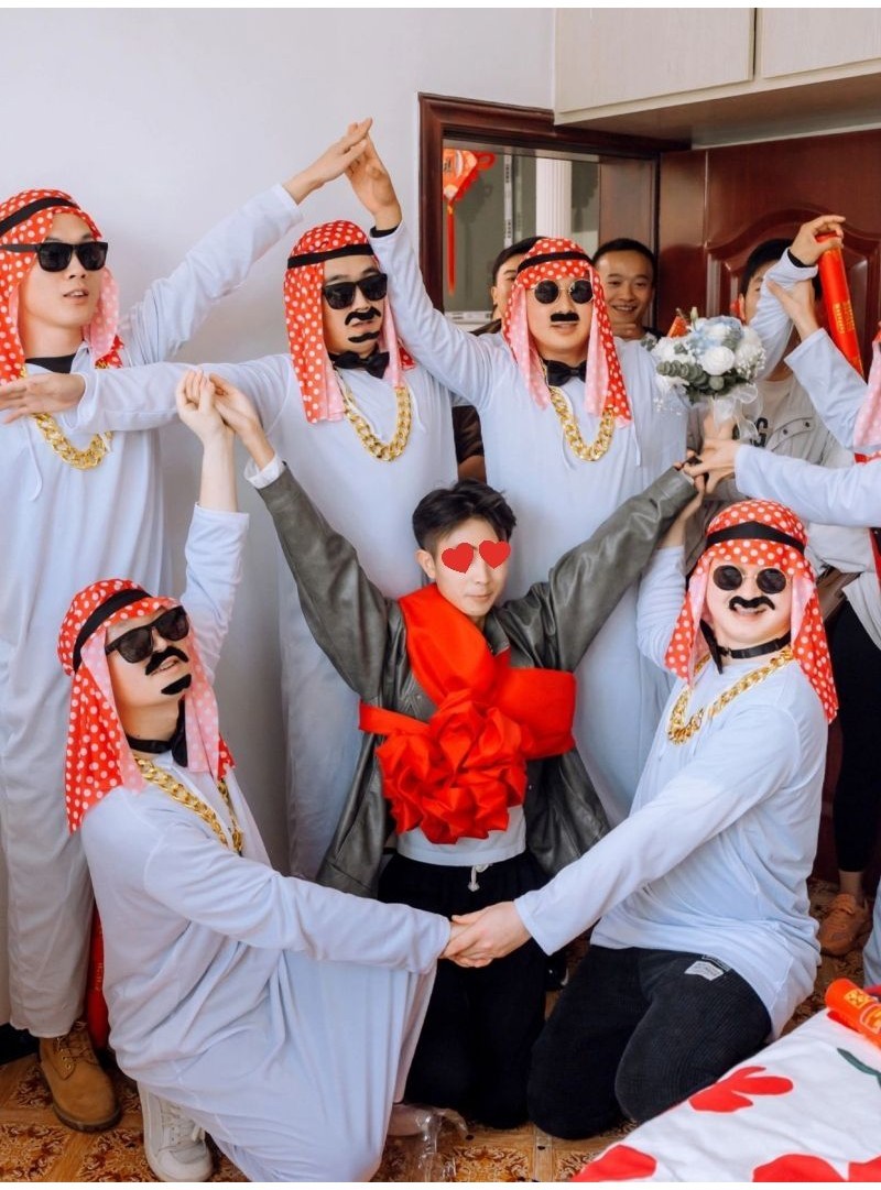 Halloween Cosplay Middle Eastern Costume Props Arabian Clothes Dubai ...