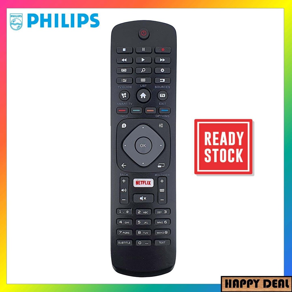 PHILIPS Flat Panel LED LCD Smart TV Remote Control Replacement (PH-398 ...
