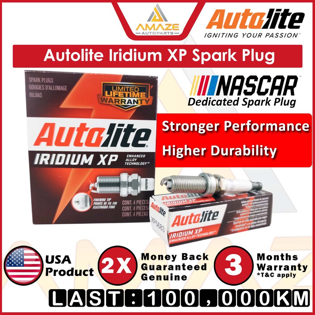 Autolite Iridium XP (XP5683) / Iridium Ultra (AI5683) spark plug for Subaru Forester, XV, Nissan ...