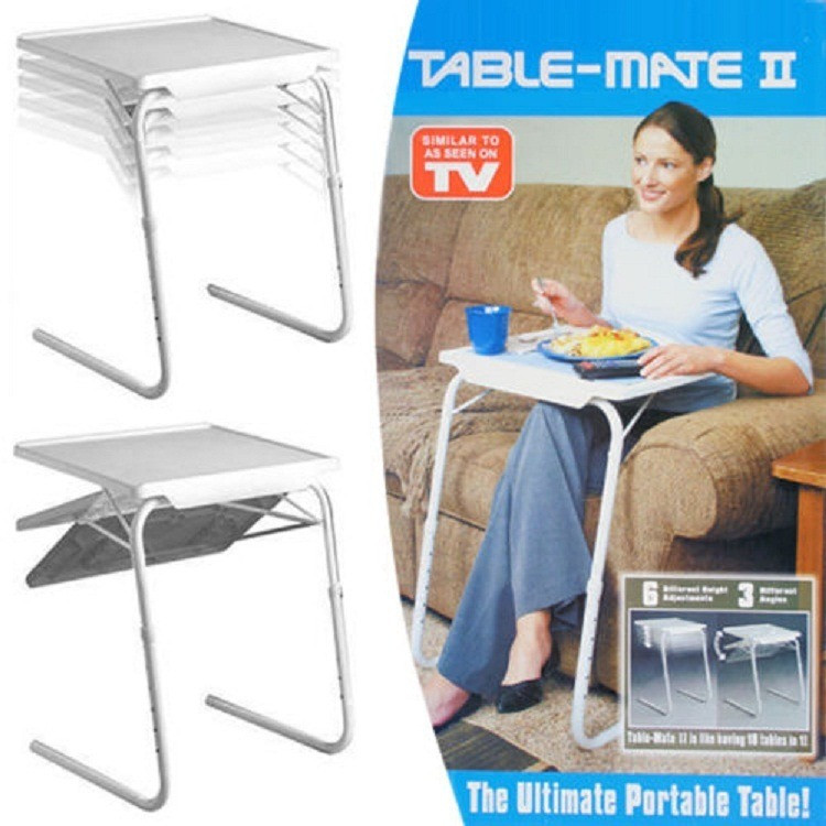 Adjustable Study Folding Table Plastic Table Kids Adult Playing Small ...