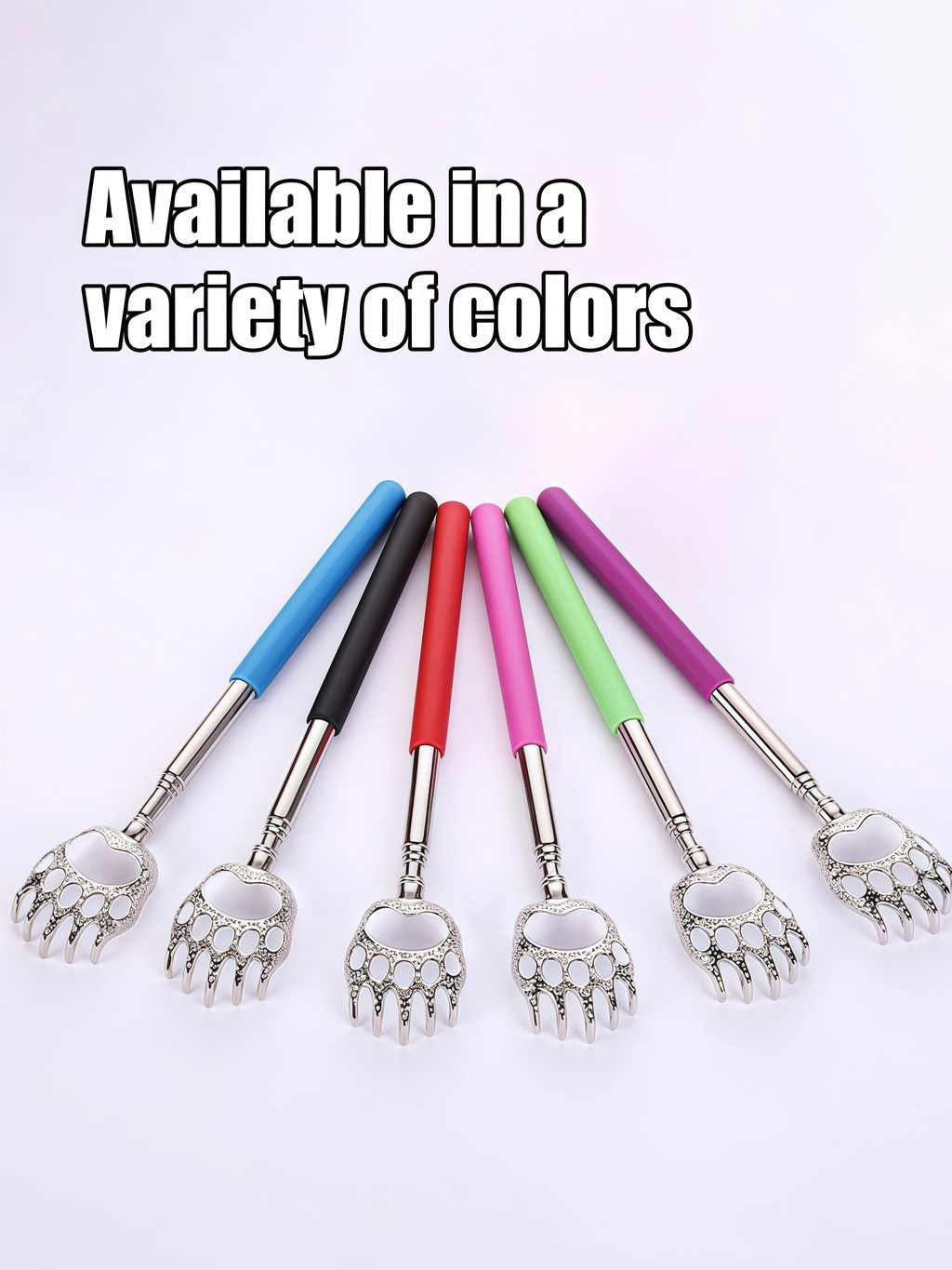 Bear Claw Stainless Steel Itching Grip Five-tooth Massage Back ...