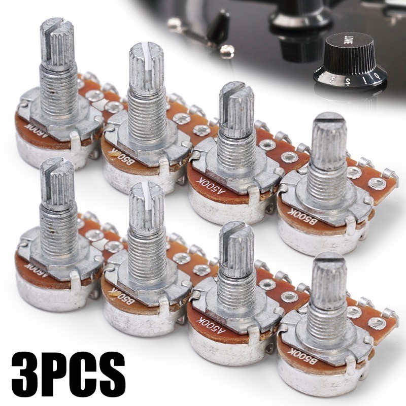 A500K/B500K Potentiometer - Bass Volume Effect Amp - Electric Guitar ...