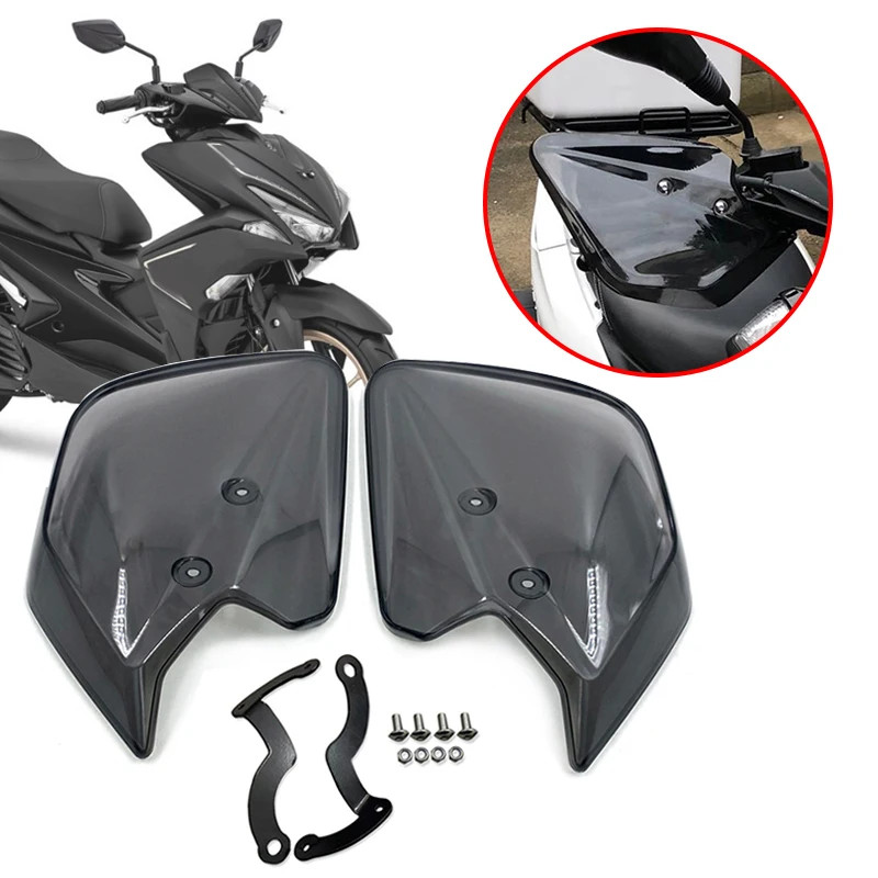 Fit For YAMAHA NVX AEROX 155 2015-2019 Motorcycle Hand Guard WindShield ...