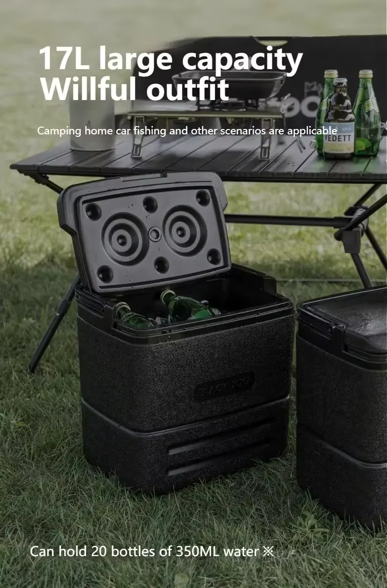 [ COD READY STOCK ] 17L BLACKDOG Camping Cooler Box Picnic Storage ice ...