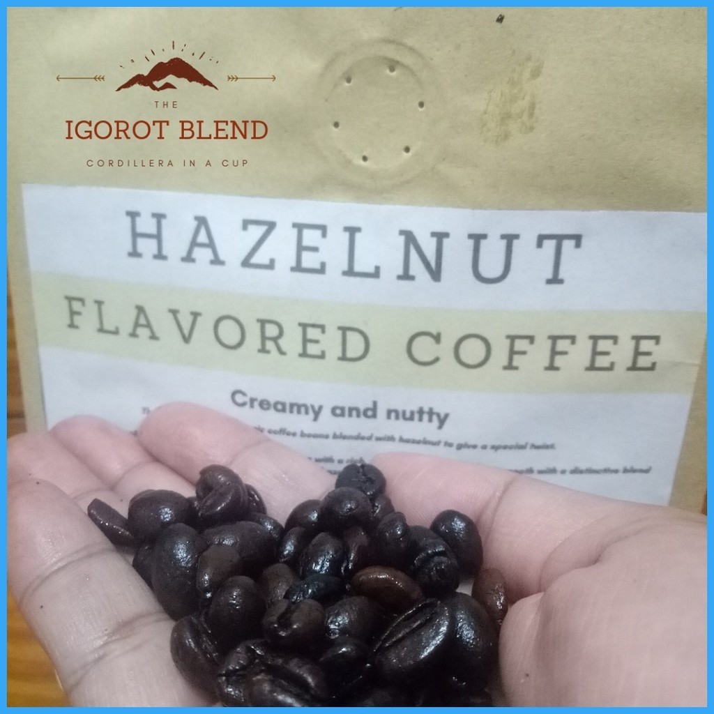 Hazelnut Flavored Coffee Beans from Benguet (1000 grams) | Shopee Malaysia