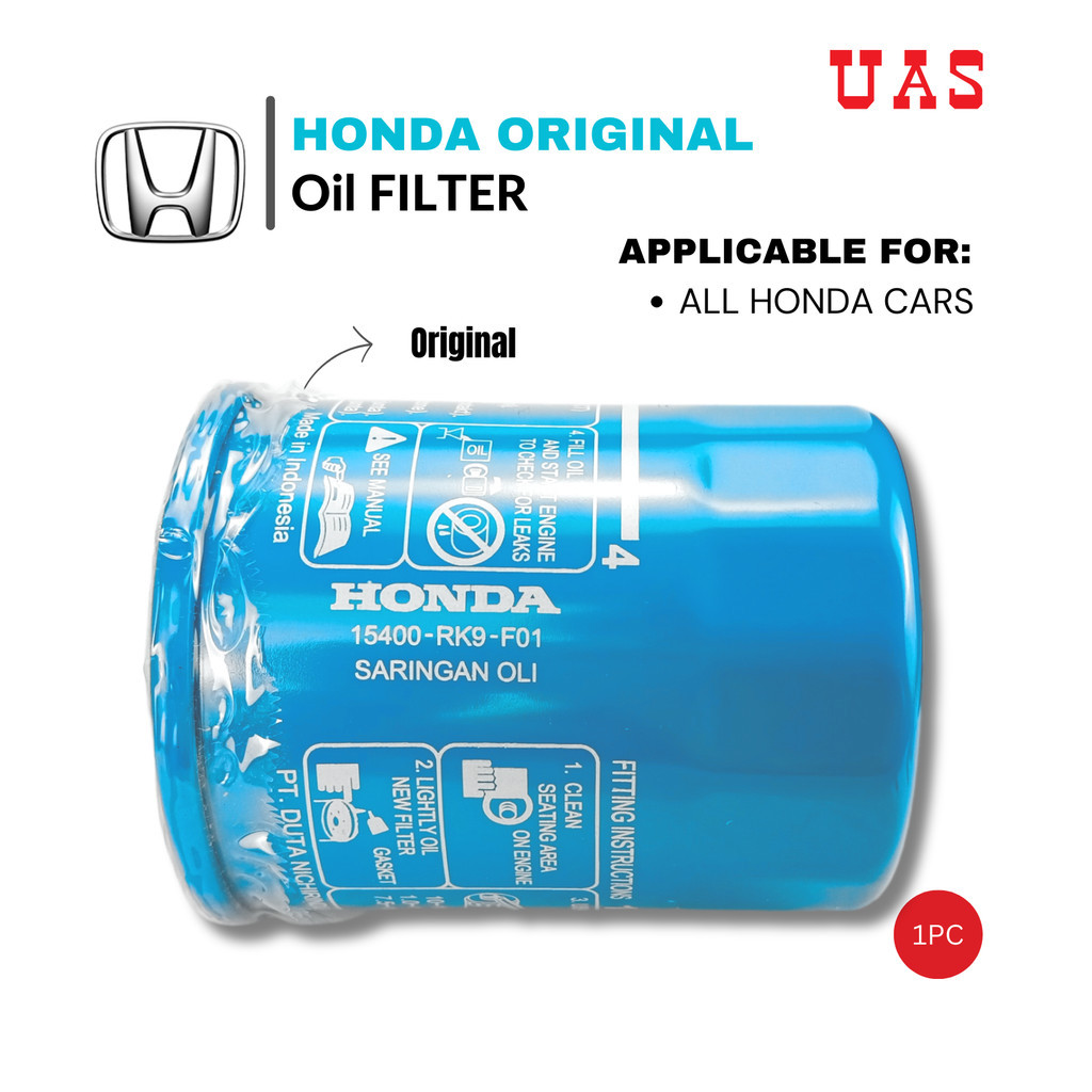 HONDA Oil Filter 15400-PLC-004 - 15400-RK9-F01 APPLICABLE FOR ALL HONDA ...