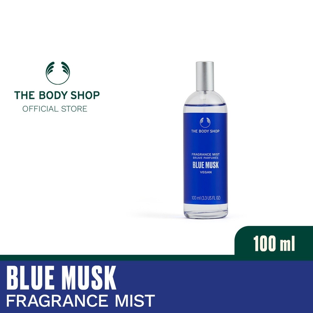 The Body Shop Blue Musk Fragrance Mist (100ml) | Shopee Malaysia