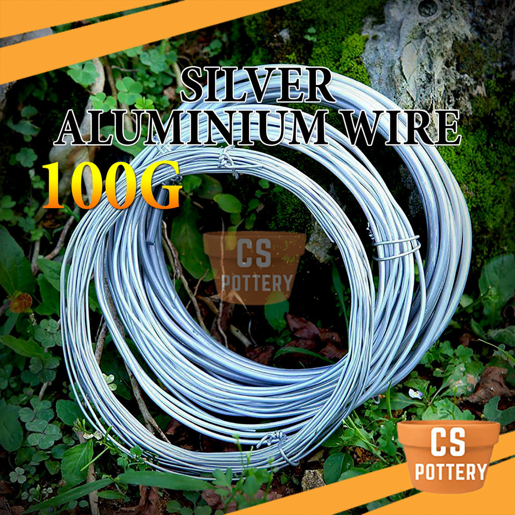 100g Silver Color Aluminium Wire Bonsai Wire Modeling Aluminum Wire ...