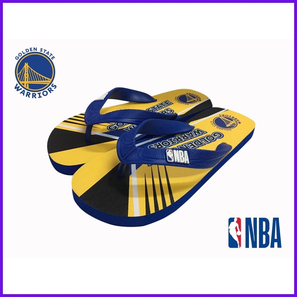 NBA slippers for men (GoldenStateWarriors) | Shopee Malaysia