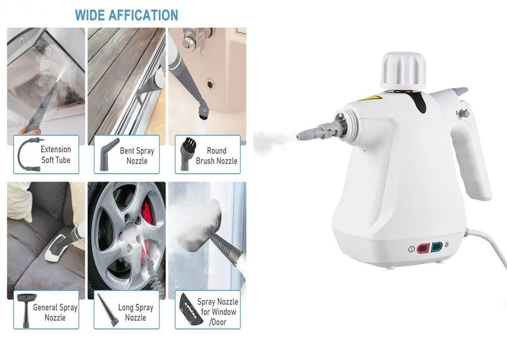Safe Steam Cleaner High Power Steam Cleaner Powerful 1000w Handheld ...