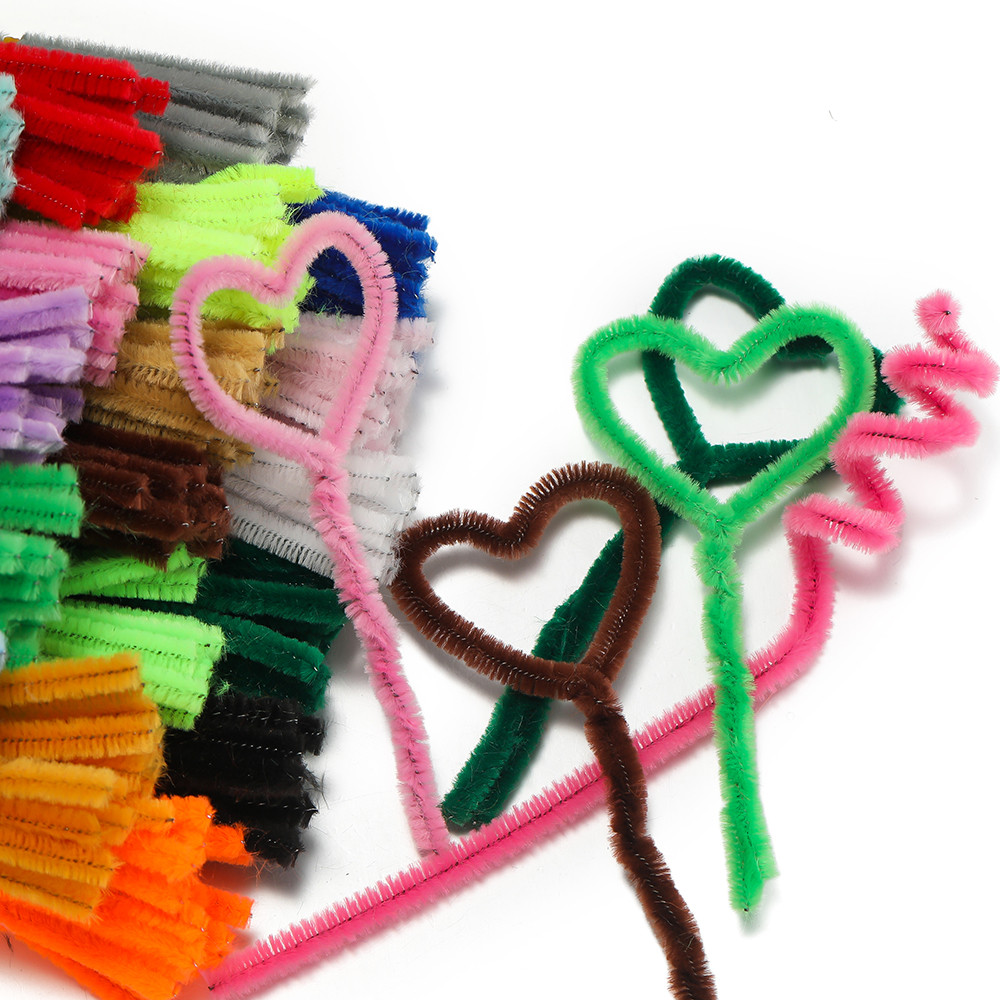 St.kunkka 50 Pcs Twist Stick Colourful Chenille Stems Dawai Jong Dawai ...