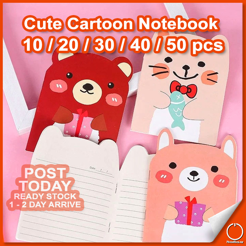 𝐅𝐔𝐍 𝐒𝐊𝐄𝐓𝐂𝐇𝐘 10/20/30/40/50pcs Cute Cartoon Notebook Stationery Mini ...