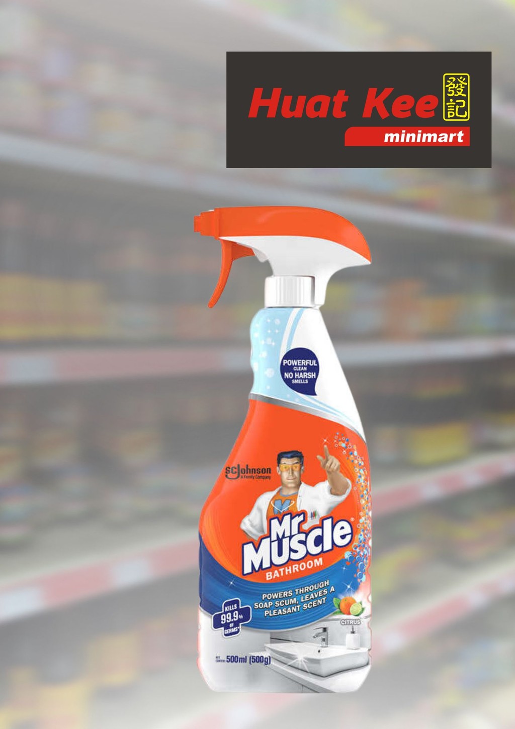 Mr Muscle Bathroom Cleaner 500ml | Shopee Malaysia