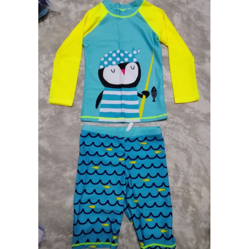 B3 Boy swimwear swimming suit baju berenang kanak2 lelaki kids boy ...
