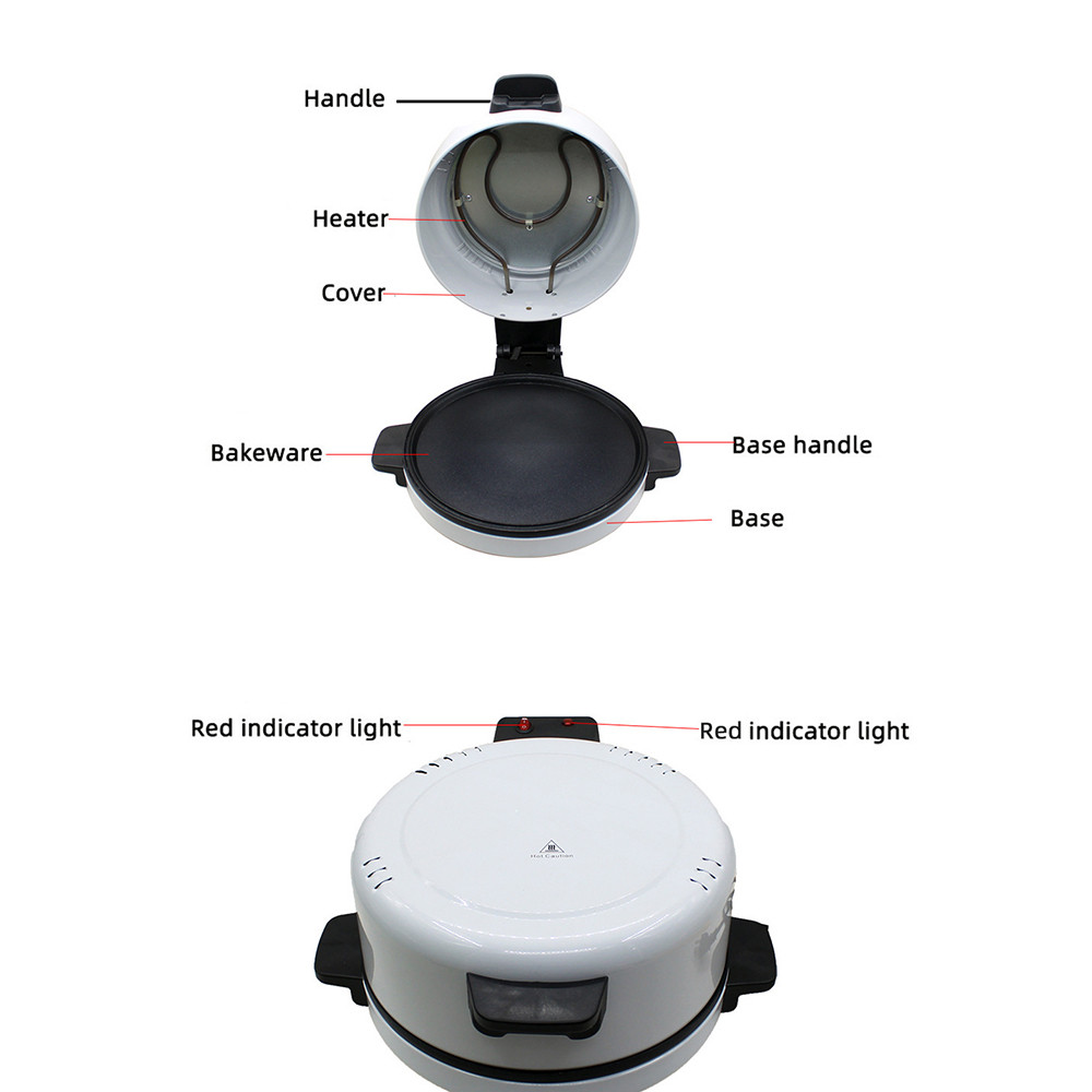 Household Pizza Machine Steak Cutter Toaster Electric Pizza Roaster ...