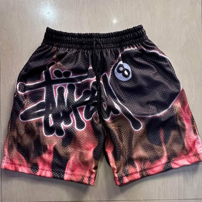 8 balls stussy Mesh short aircool lining | Shopee Malaysia