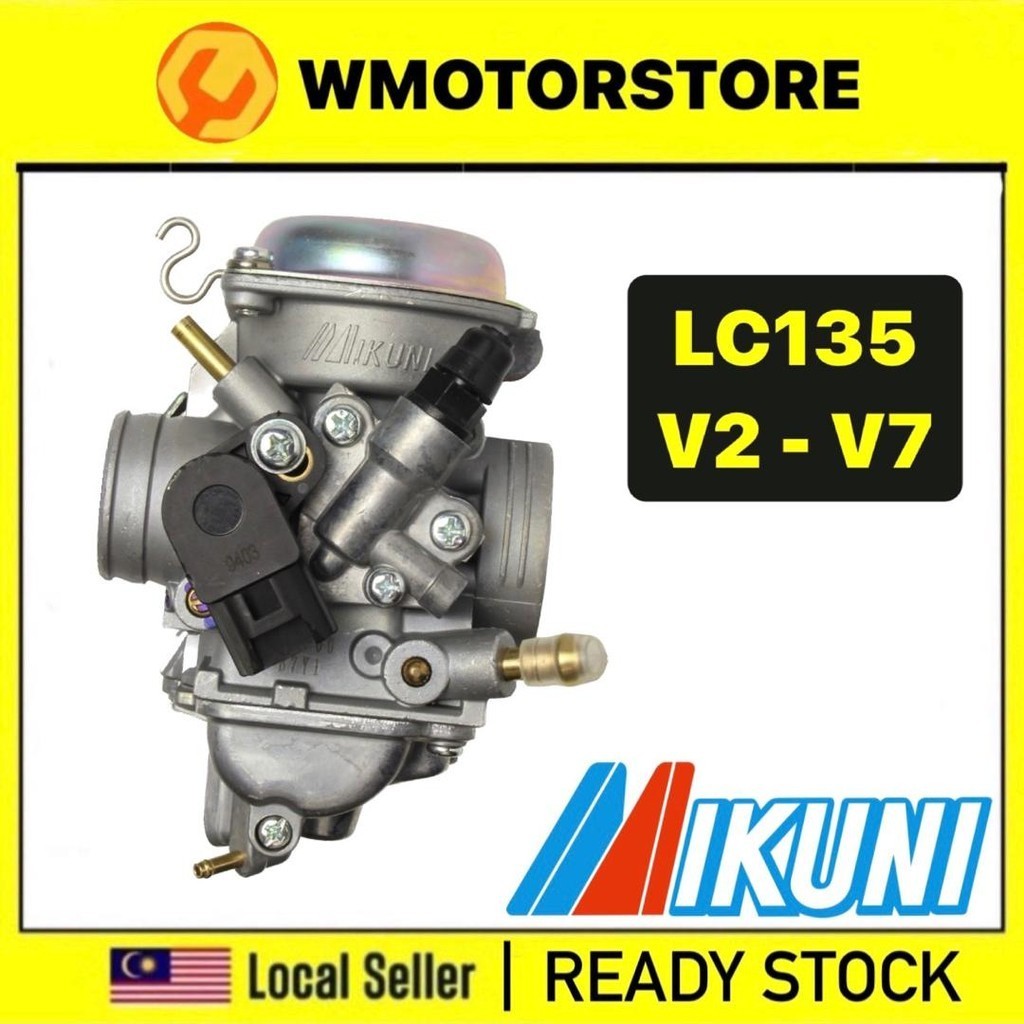 LC135 v2 v3 v4 v5 v6 v7 CARBURETOR YAMAHA CARBURATOR COP MIKUNI ORIGINAL MIKUNI KARB CARB KABETA ...
