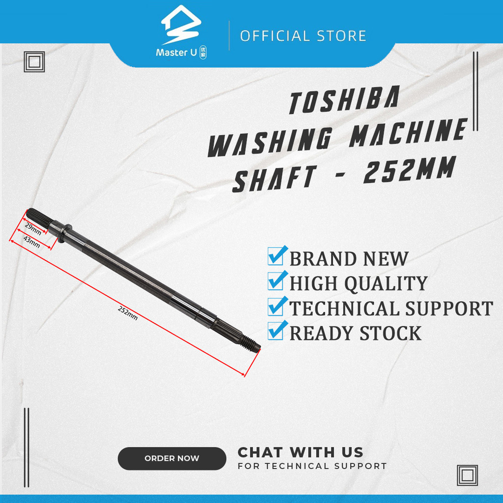 TOSHIBA WASHING MACHINE SHAFT - 252MM | Shopee Malaysia