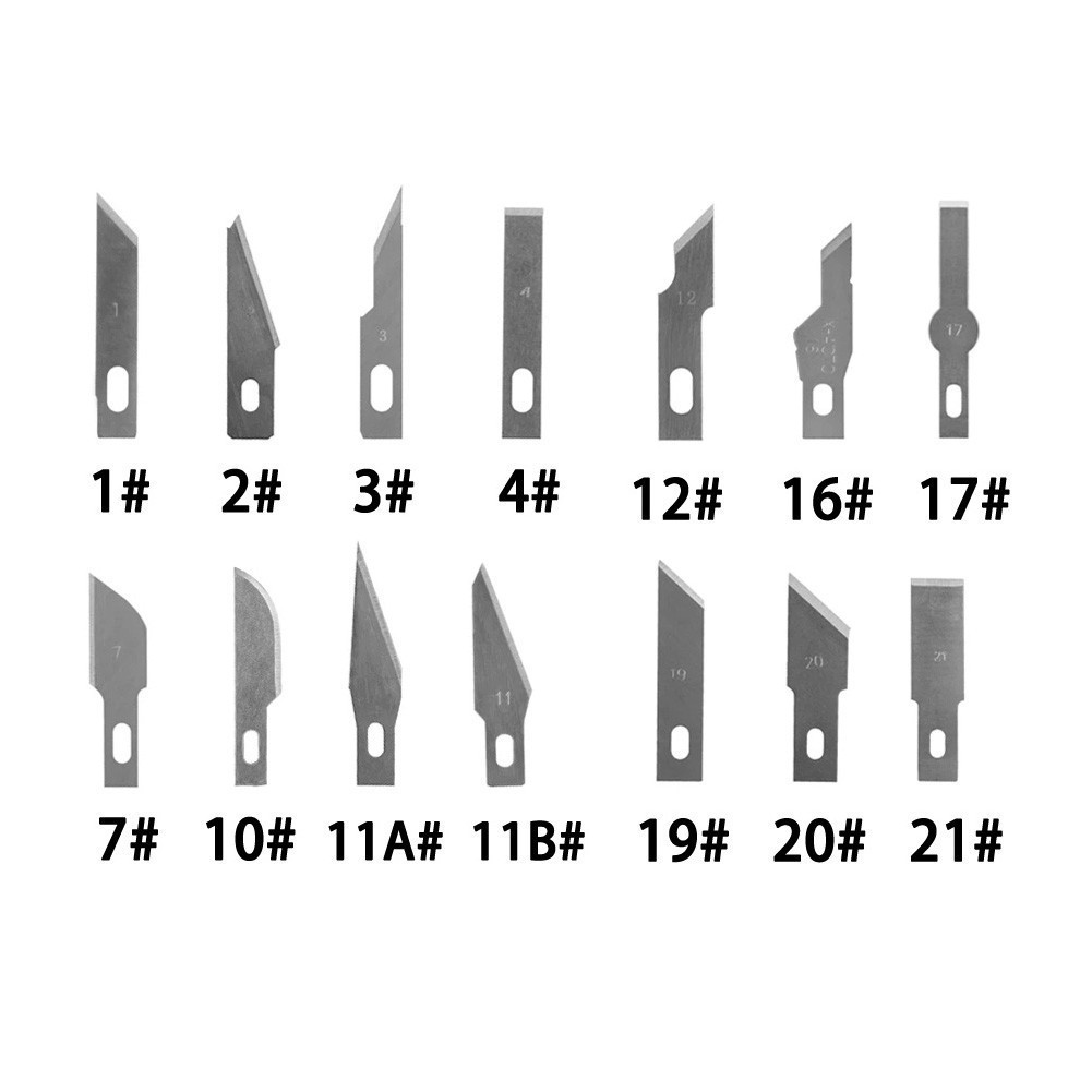 【LADY】10PCS Craft Multifunction Blade Carving Blade DIY Hand Tools ...