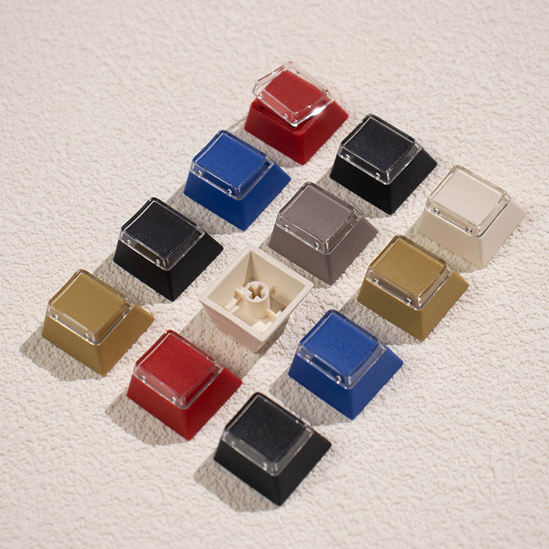 DIY Print the pattern keycap PBT+PC Cherry R4 profile keycaps for ...