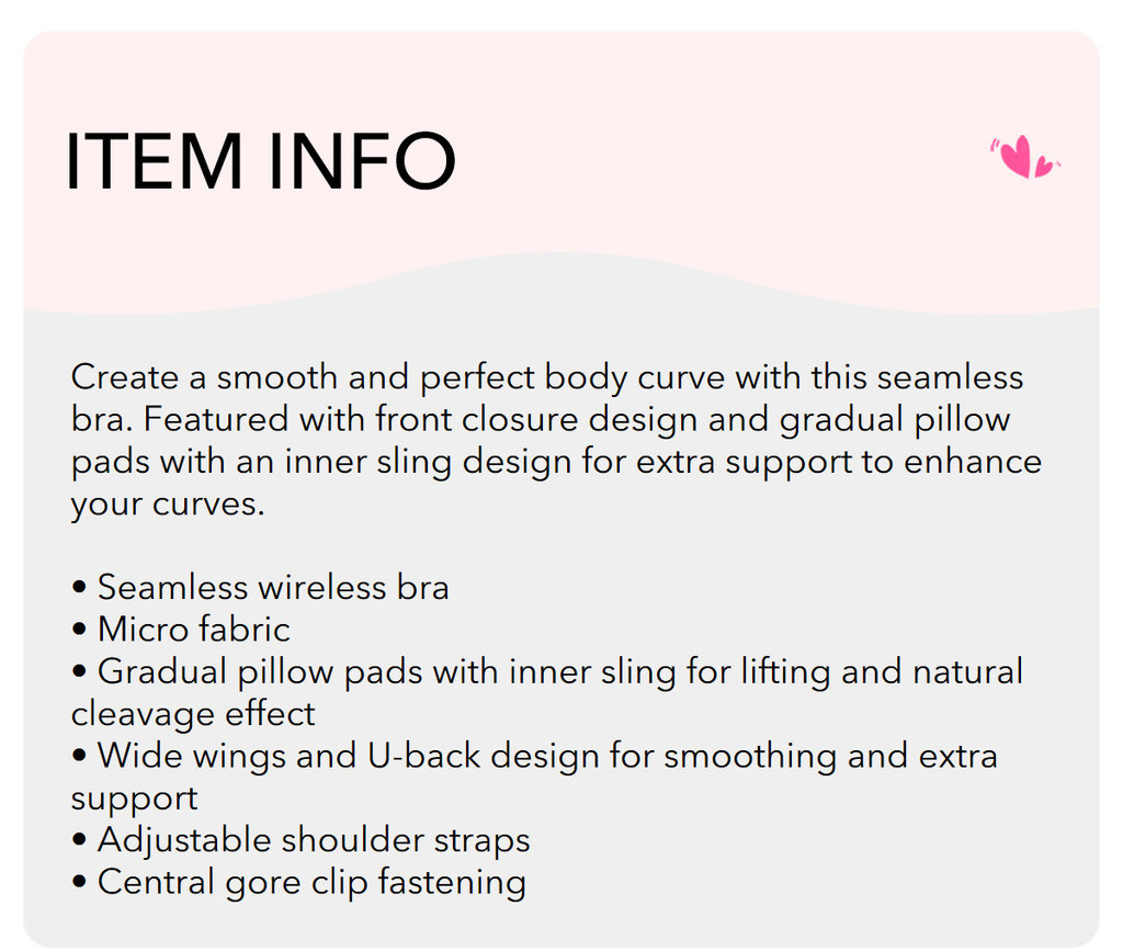 6IXTY8IGHT ROISE, Seamless Wireless Front Closure Bra Micro Fabric Wide ...