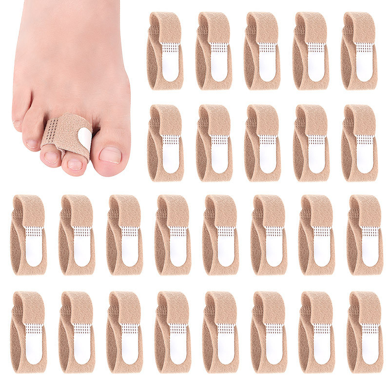 Toe Finger Straightener Hammer Toe Tape Hallux Valgus Corrector Bandage ...