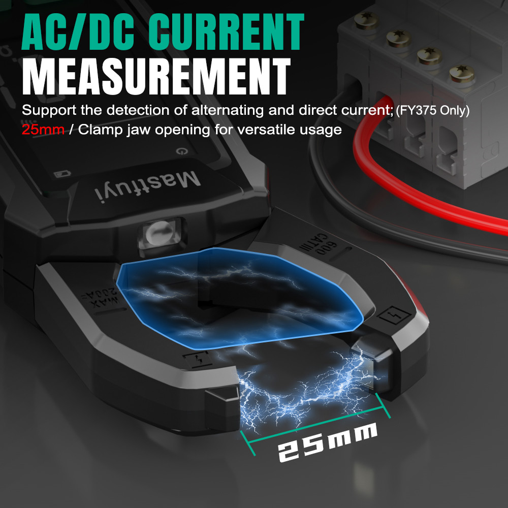 Digital High Precision Clamp Meter Multimeter High-def Display Auto ...