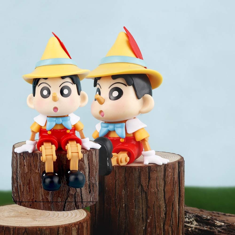 Pvc Material 15.5cm Shin-chan Puppet Crayon Shin-chan Miniature ...