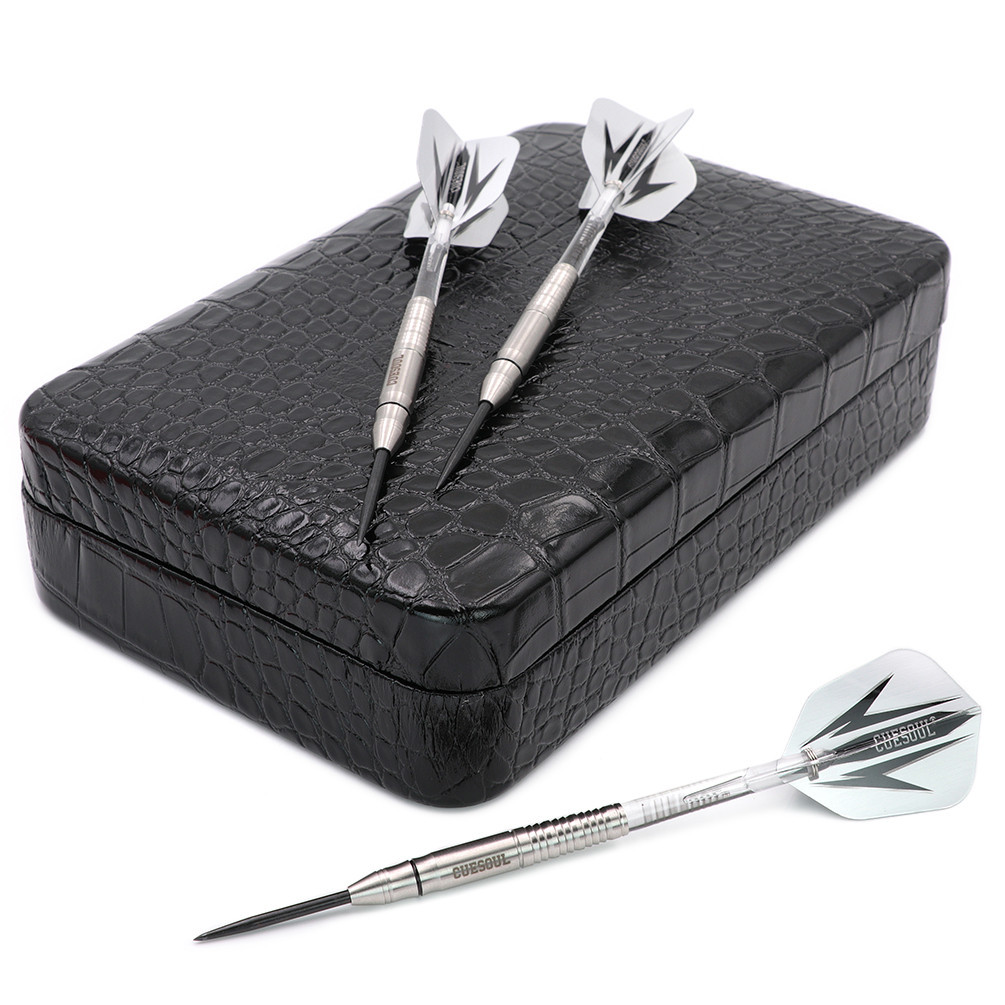 CUESOUL 90% Tungsten Steel Tip Dart Set 21g Dart Barrel Weight ...