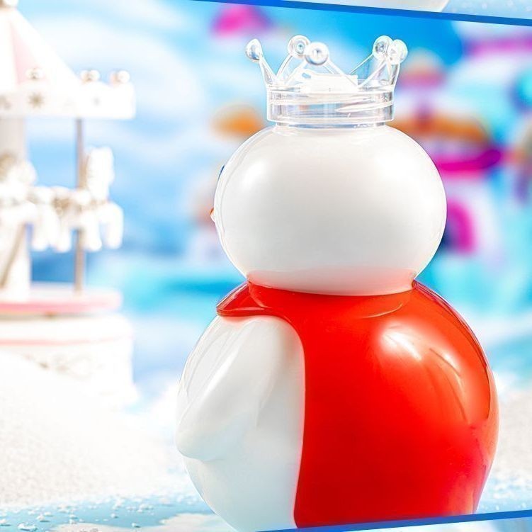 MIXUE 700ML Large Capacity Water Cup Snow King Female Birthday Gift ...